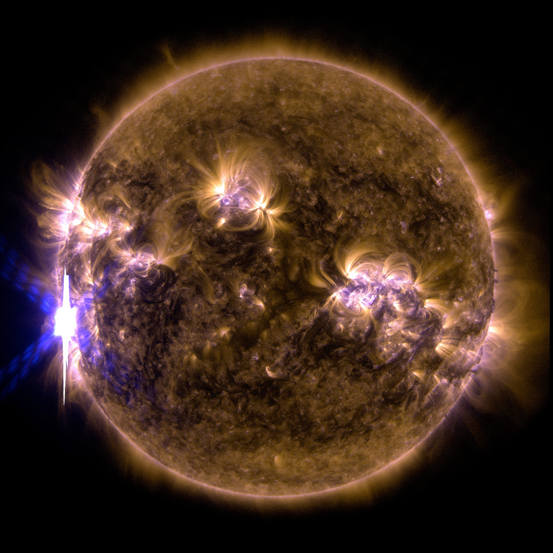 NASA s SDO Reveals Images Of X4 9 Class Solar Flare