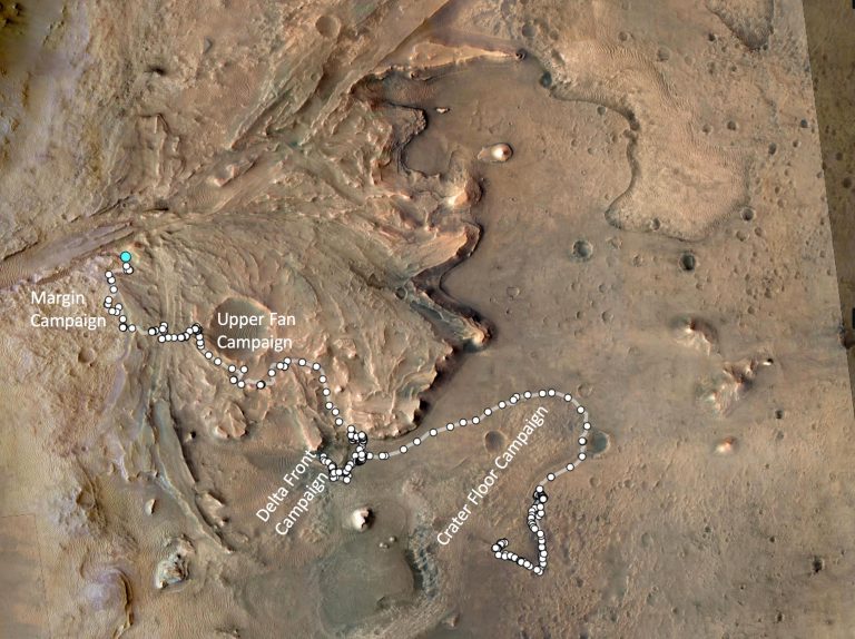 NASA’s Perseverance Rover Conquers Jezero Crater Rim Revealing Mars ...