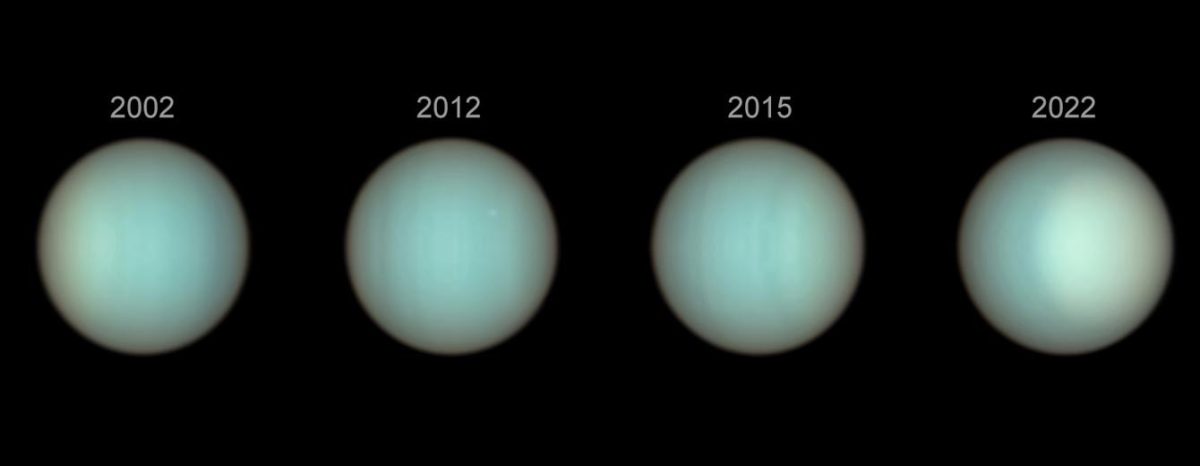 Uranus Is Changing – Hubble’s 20-Year Time-Lapse Uncovers Atmospheric ...
