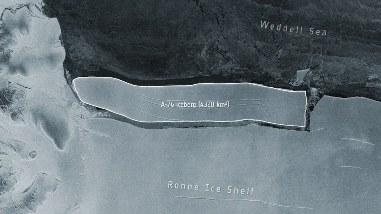 Meet the World's Largest Iceberg: A-76 Is Over 100 Miles Long