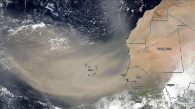 A History of African Dust Transport Across North Atlantic