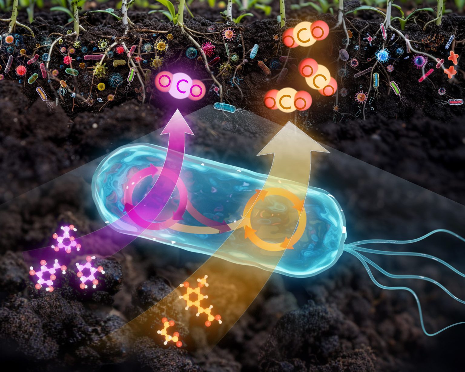 Rethinking Carbon Cycling: Key Role of Soil Microbes Uncovered