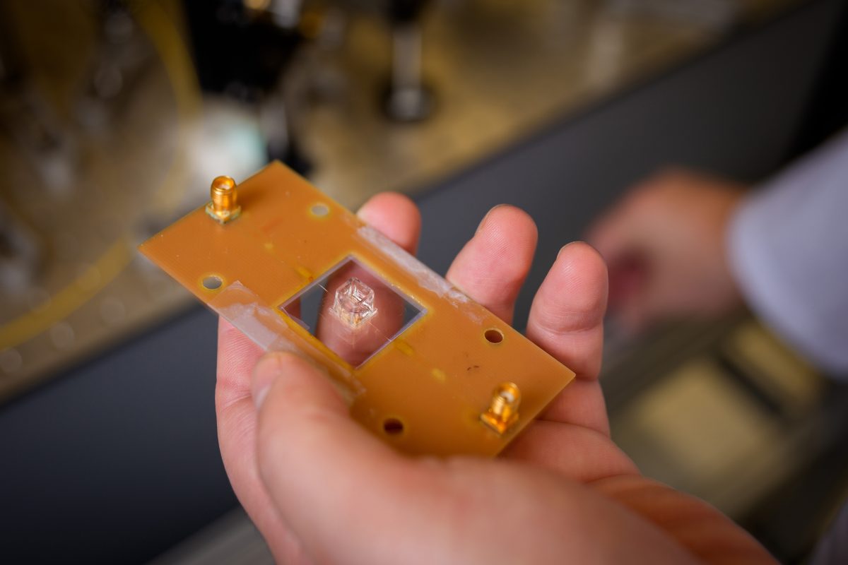 New Diamond Sensor Solves Old Quantum Riddle