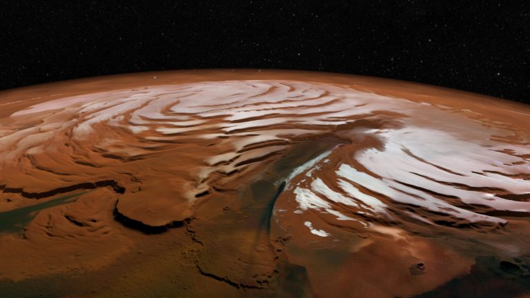 Mystery Ozone Surge Discovered in Mars’s Winter Darkness