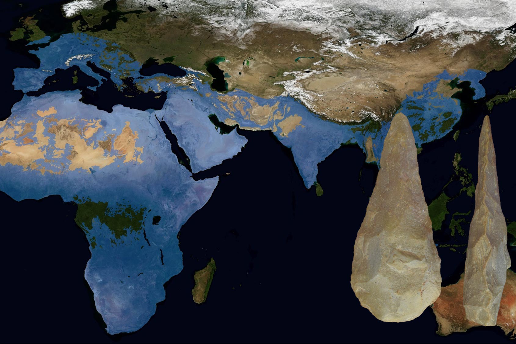 Neanderthal and Early Modern Human Culture Co-existed Alongside Older ...