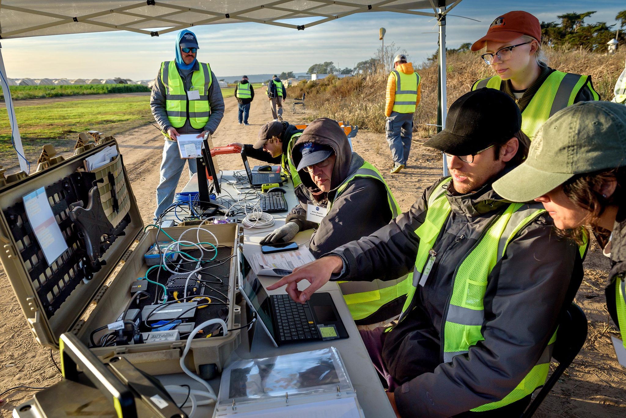 Next-Gen NASA Drones Battle Wildfires Day and Night