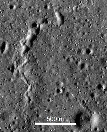 Moon on the Move: Surprising New Ridges Reveal Recent Activity