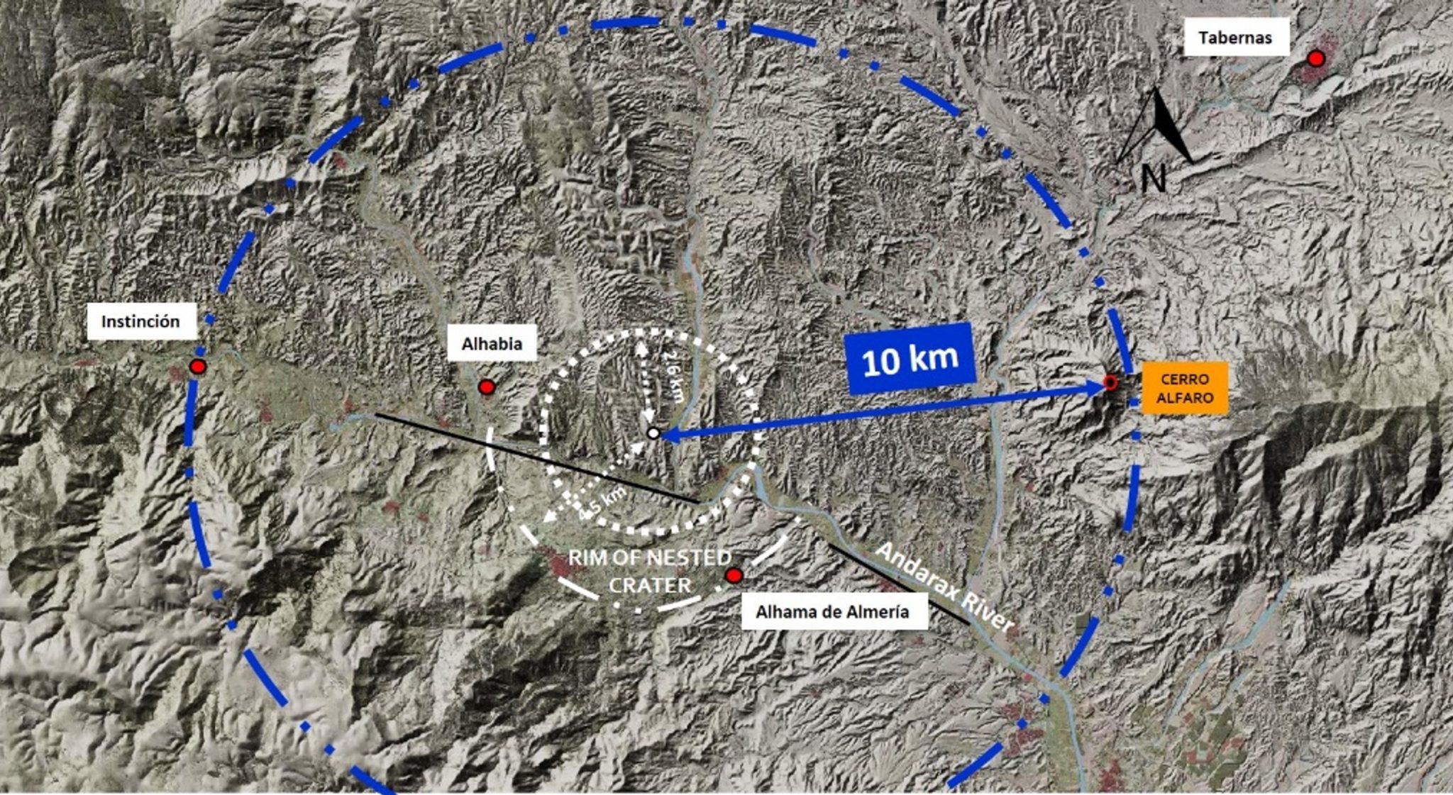 Scientists Discover the First Impact Crater in Spain