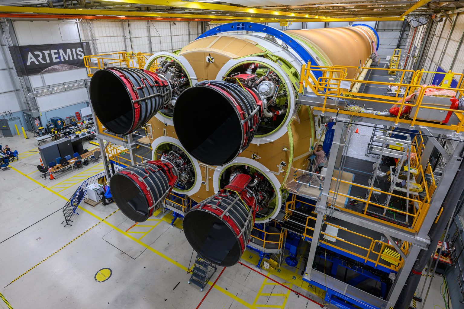 Rocketing to the Moon: NASA’s Artemis II Core Stage Nears Final Assembly