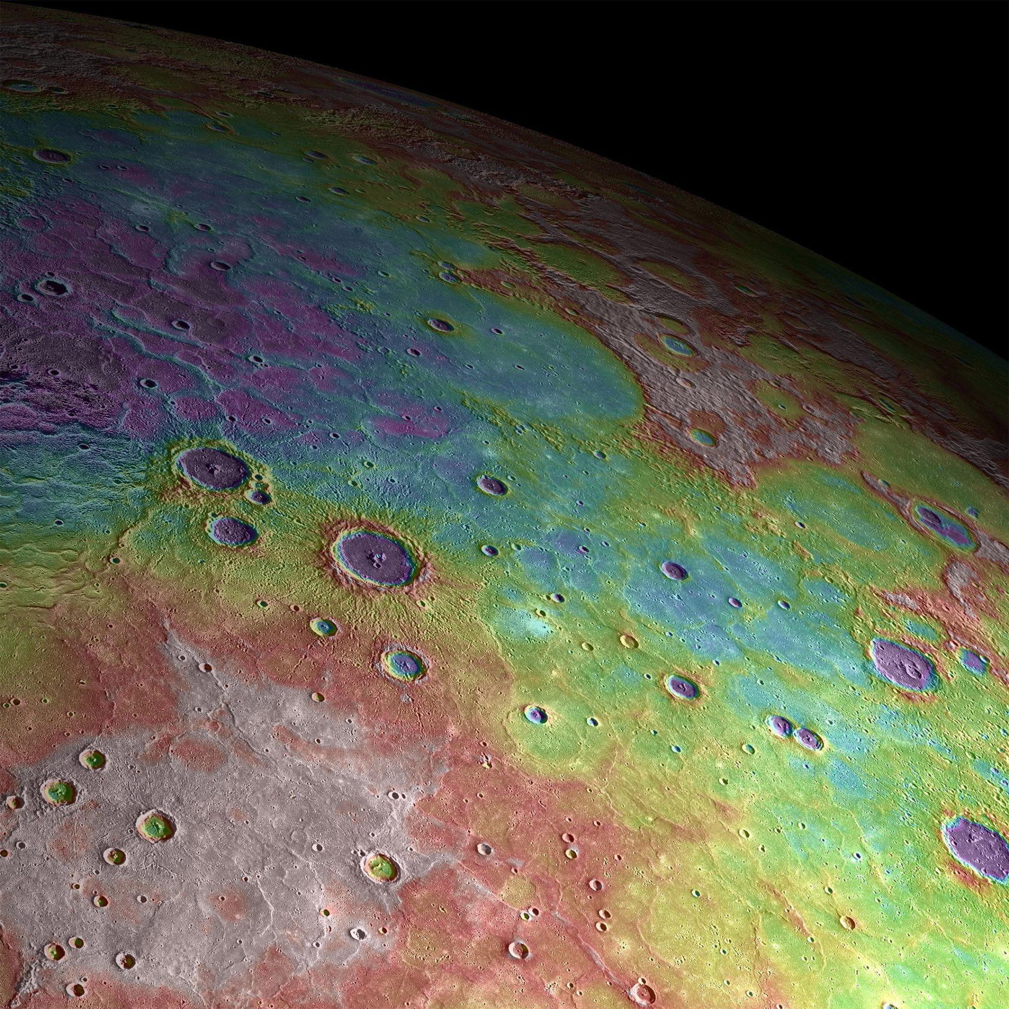 MESSENGER Reveals New Data About Mercury