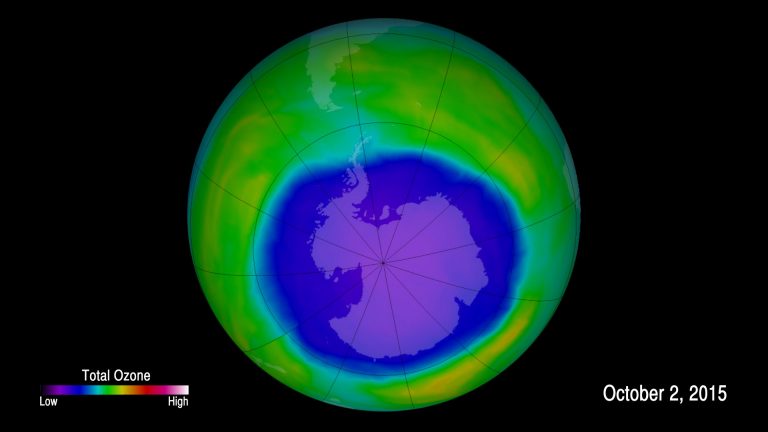Antarctic Ozone Layer Shows Signs of Healing