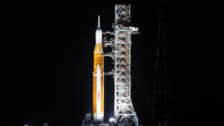 NASA Artemis I Moon Rocket Test: SLS Fully Fueled for First Time ...