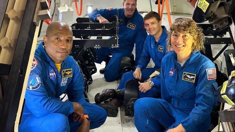 Space Station Crew Tests Out “Anti-Gravity” Suit