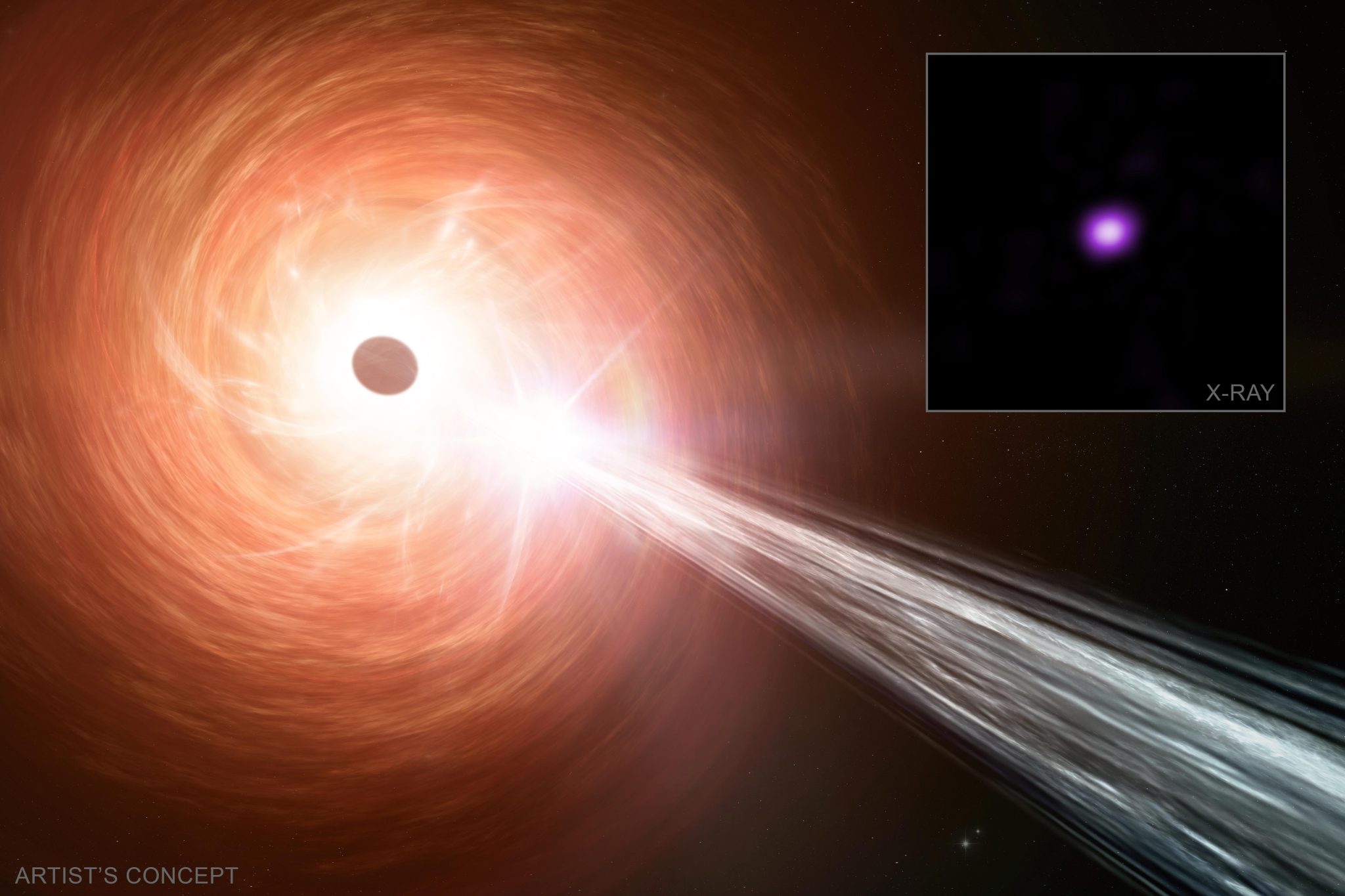 Astronomers Stunned by Black Hole Growing Beyond Known Limits