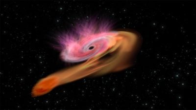 Astronomers Discover Rogue Black Hole Devouring Star in the Unlikeliest of Places