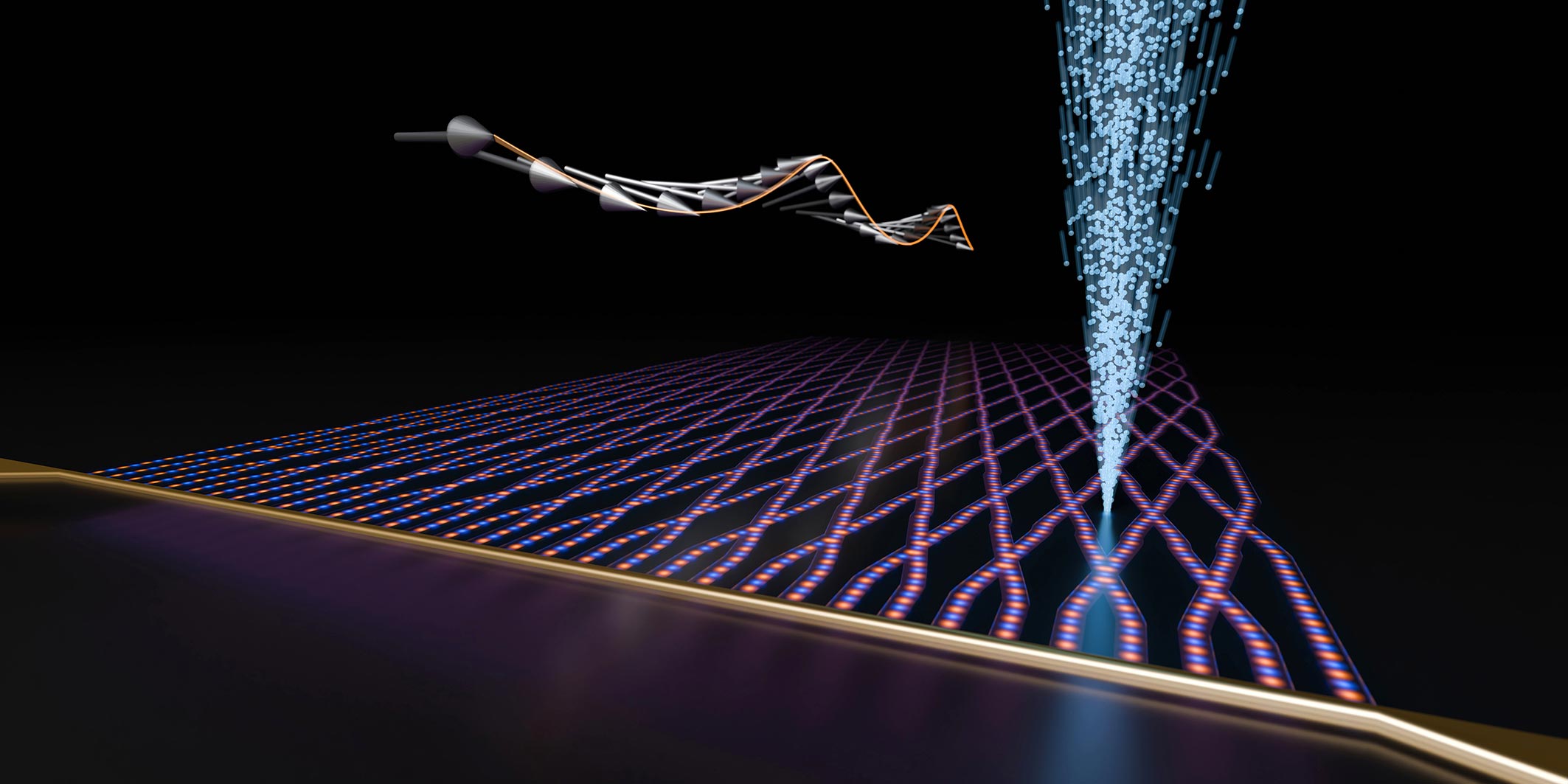 AI Hardware Revolution: Scientists Create Largest Spin Waveguide Network