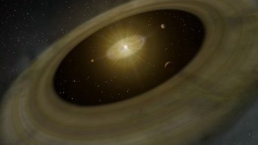 ALMA Discovers the Youngest Protoplanetary Disk to Date
