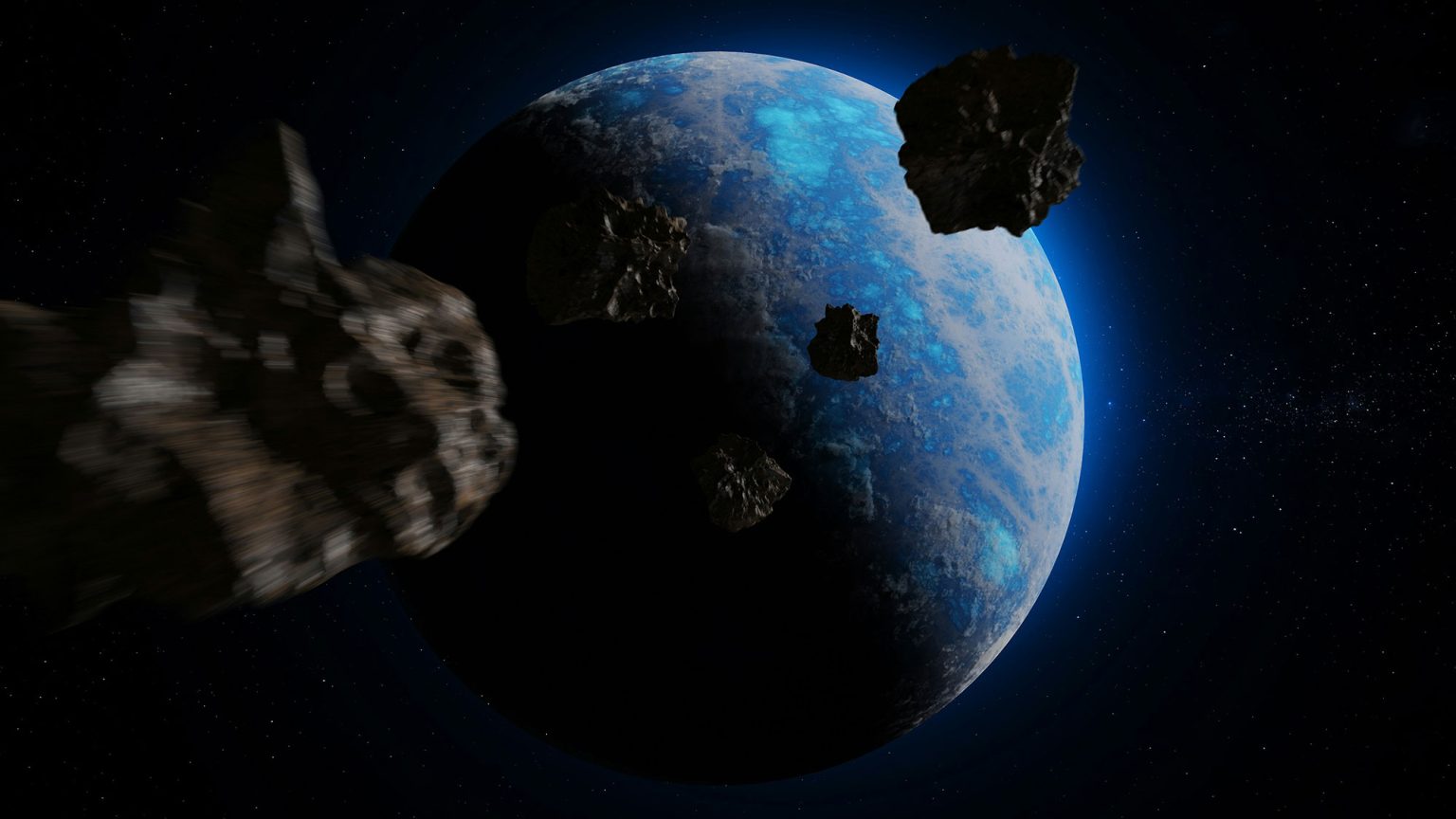 Giant Asteroid Struck North Sea, Unleashing 330-Foot Tsunami
