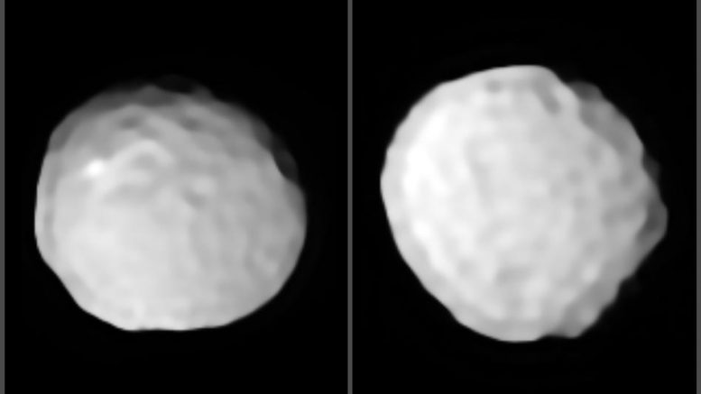 SPHERE Instrument Views Asteroids 29 Amphitrite, 324 Bamberga, 2 Pallas ...