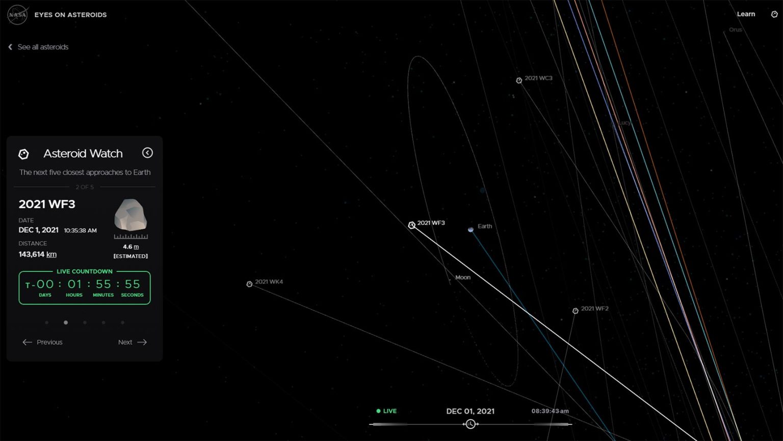 NASA’s “Eyes on Asteroids” Reveals Our Near-Earth Object Neighborhood ...