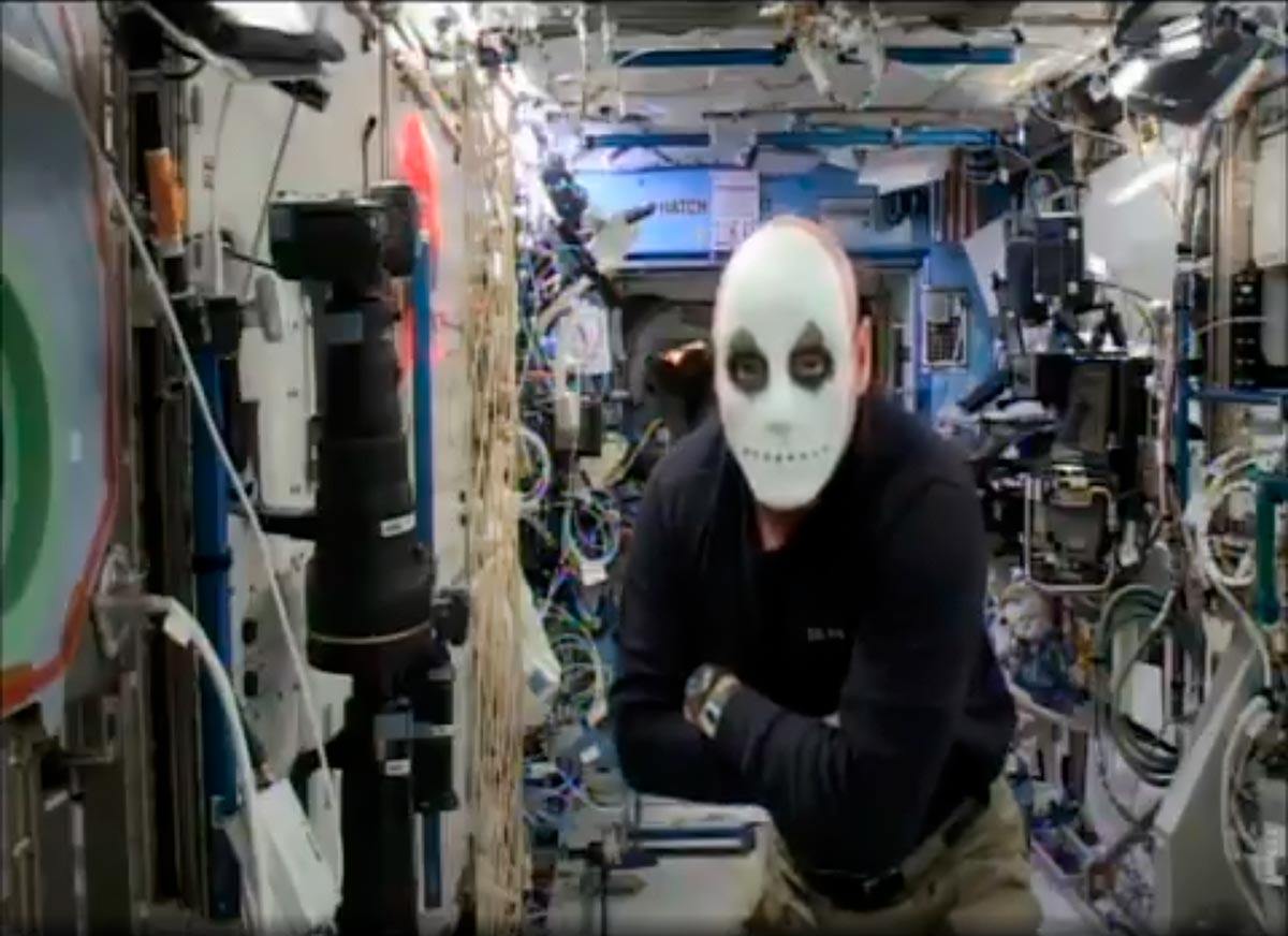 Spooky Space Station: How ISS Astronauts Celebrate Halloween
