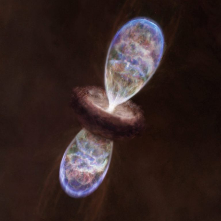 ALMA Discovers a Protostar Surrounded by a Large Hot Gas Cloud