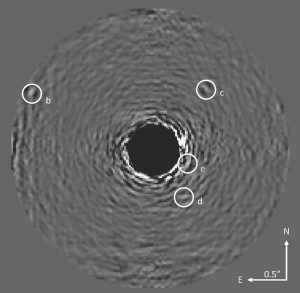 Project 1640 Reveals Precise Composition Information About Four HR 8799 ...
