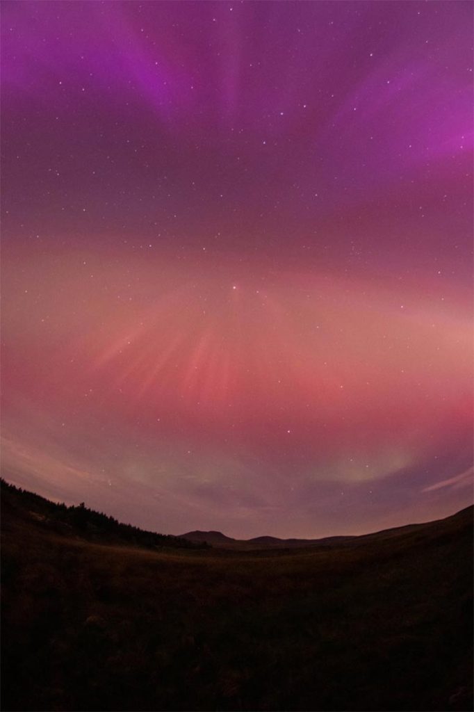 Stunning Aurora Light Up the Night During Epic Geomagnetic Storm