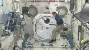 Japanese Astronaut Plays A One-Man Game Of Baseball In Space