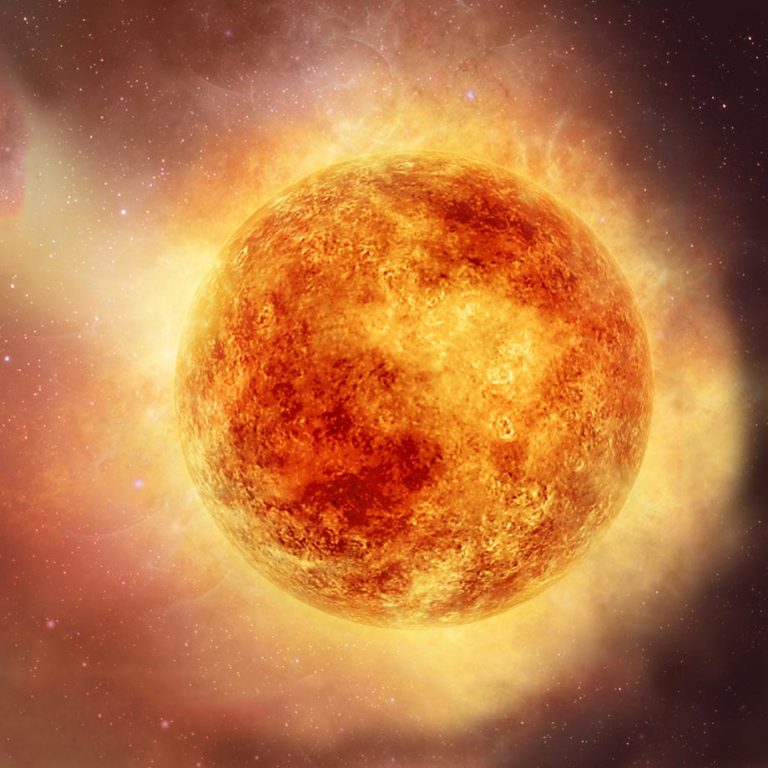 Strangely Behaving Red Supergiant Betelgeuse Smaller and Closer Than ...