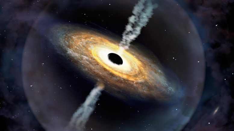 Astronomers Discover Ultraluminous Quasar with a 12 Billion Solar Mass ...