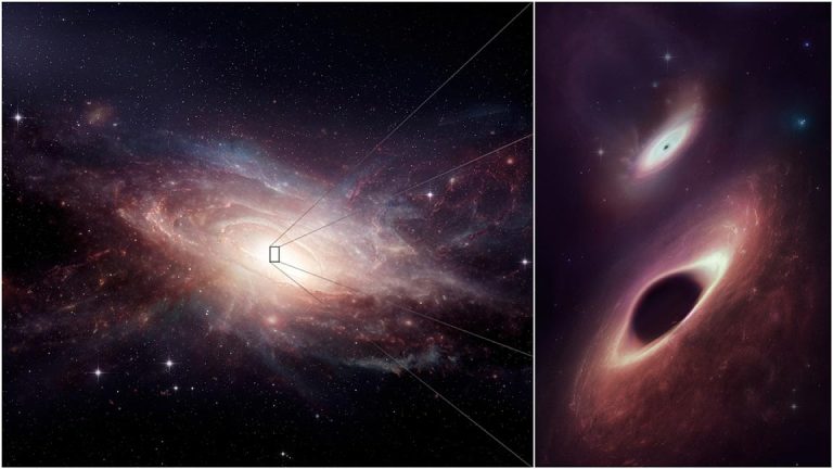 Supermassive Black Holes en Route to Cataclysmic Collision: Doomed Pair ...