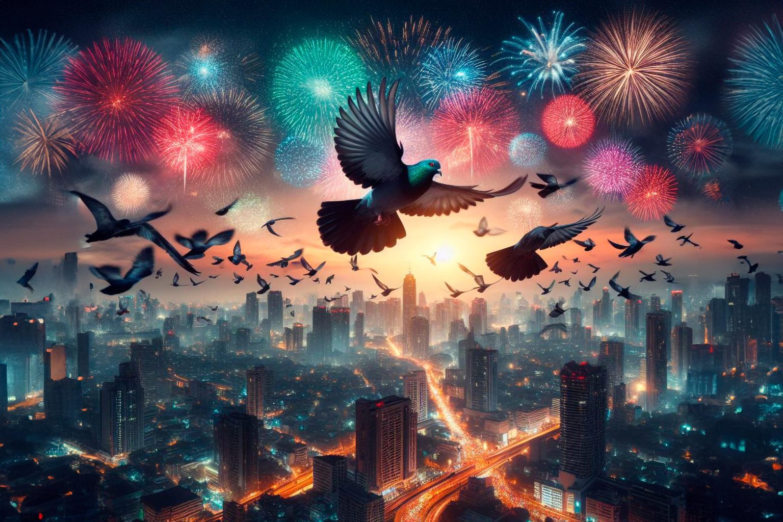 Why Birds Aren’t Partying on New Year’s: The Shocking Firework Effect
