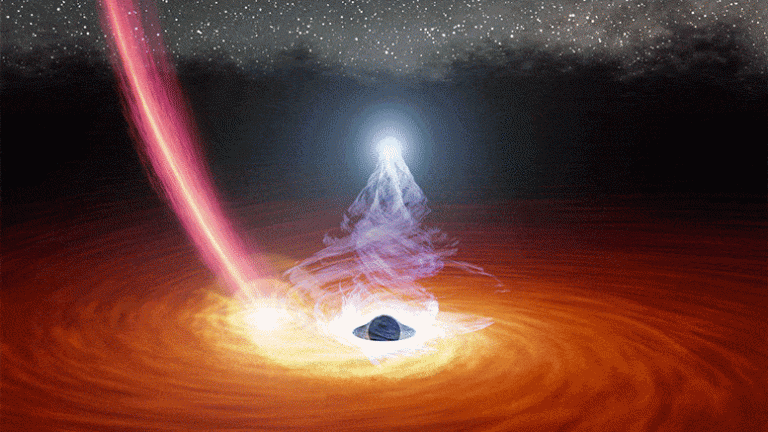Astronomers Watch a Black Hole’s Corona Mysteriously Disappear, Then ...