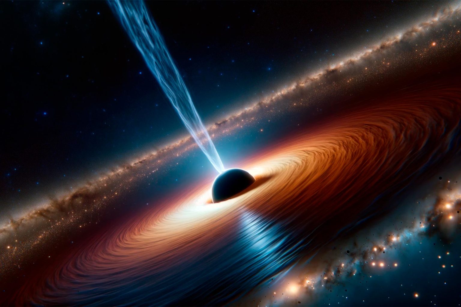 Cosmic Cannons: Astrophysicists Shed New Light on Black Hole Jets