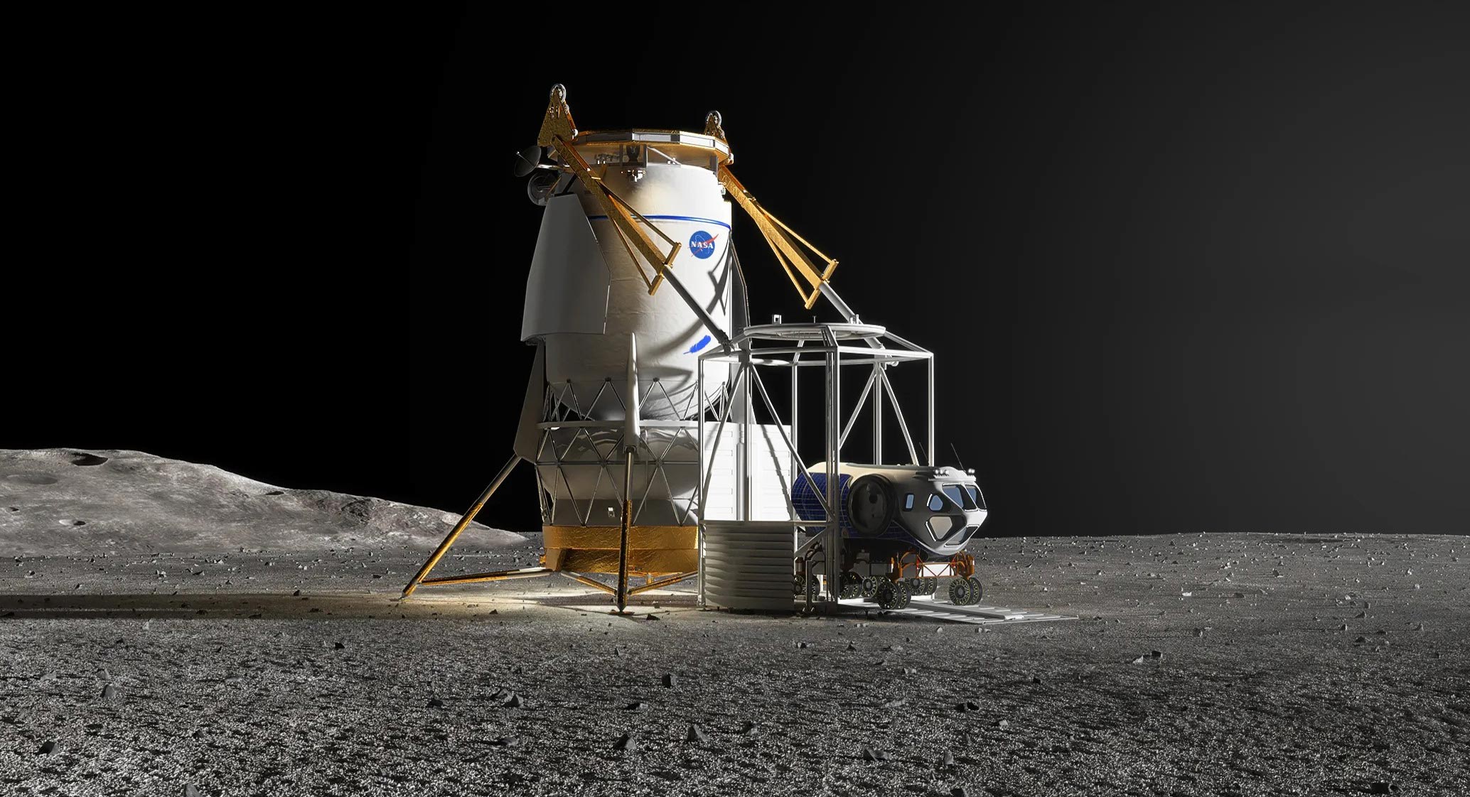 NASA Artemis Moon Missions: SpaceX and Blue Origin Tapped for Lunar Cargo Landers