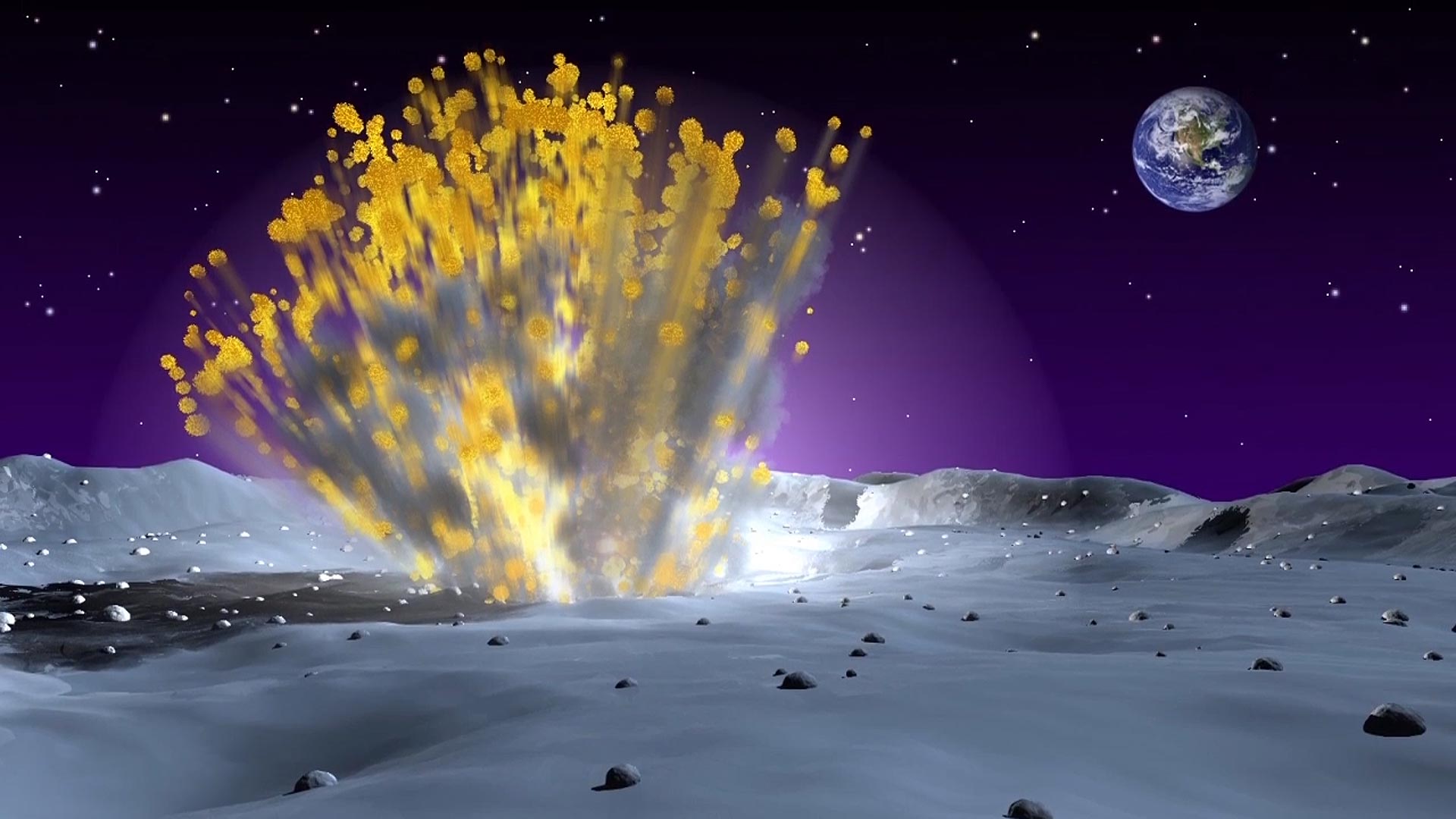 NASA’s Lunar Program Detects Bright Explosion on the Moon