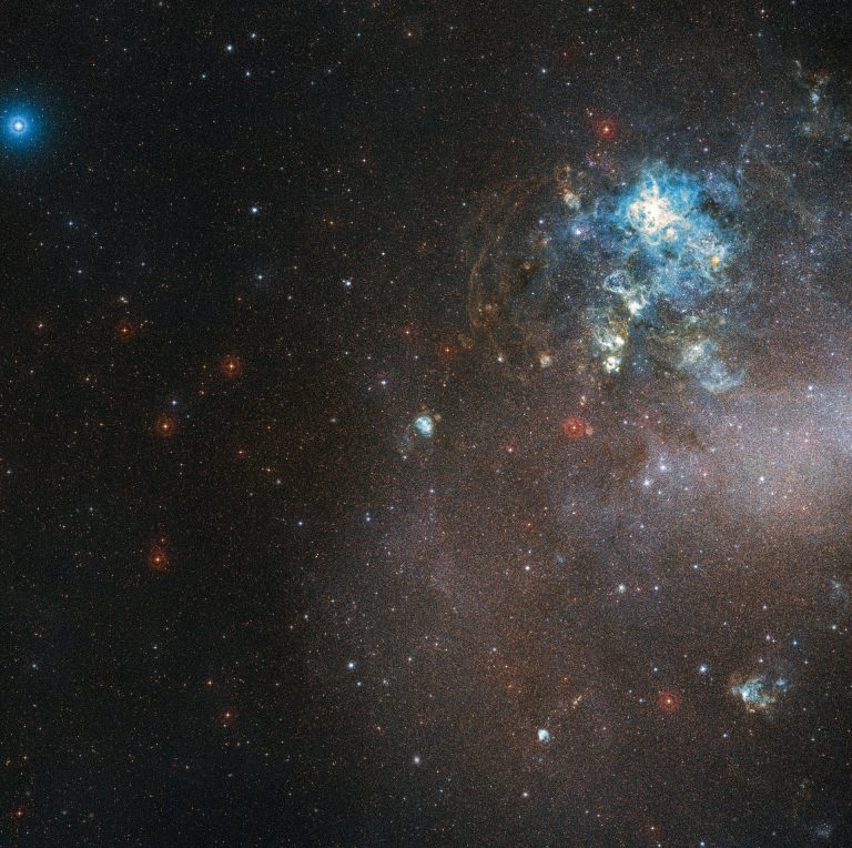 ESO Captures Dazzling Image of Newly-Forming Stars in the LMC