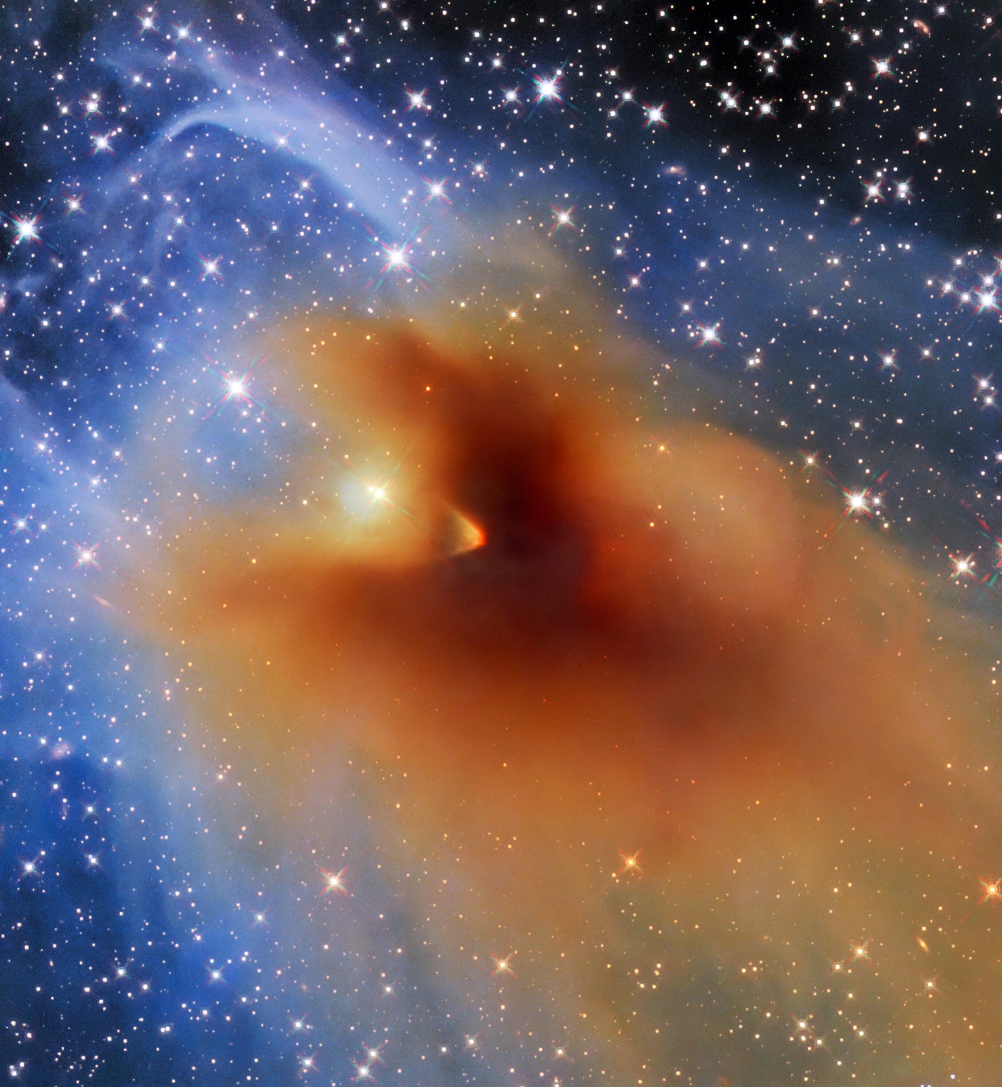Telescopio Espacial Hubble Vista Nublada Telescopio Espacial Hubble Vista Nublada