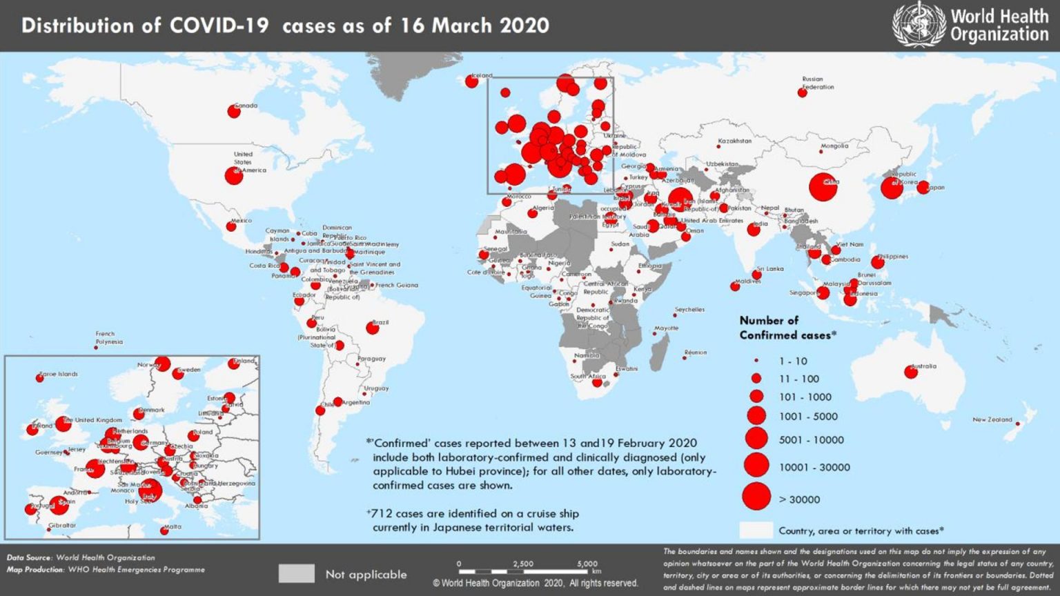 COVID-19 Cases and Deaths Outside of China Have Overtaken Chinese Numbers