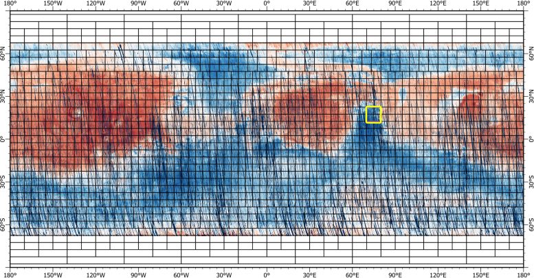 La NASA rilascia una spettacolare mappa di Marte