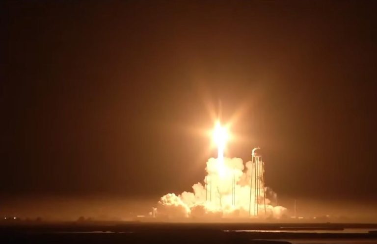 Cygnus Space Freighter Launches to ISS – One of Two Solar Arrays Fails ...