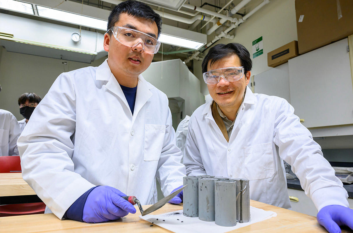 Researchers Develop Eco-Friendly, Carbon-Negative Concrete