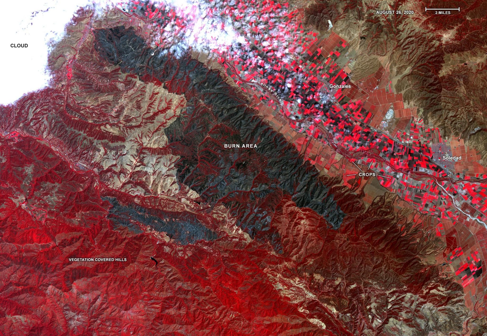 NASA Tracks California's Wildfires From Space and in the Air