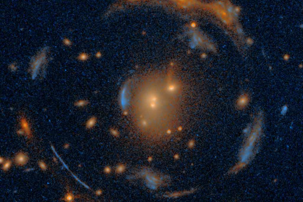 “Amazingly Lucky” Gravitational Lens Reveals New Insights Into Dark ...