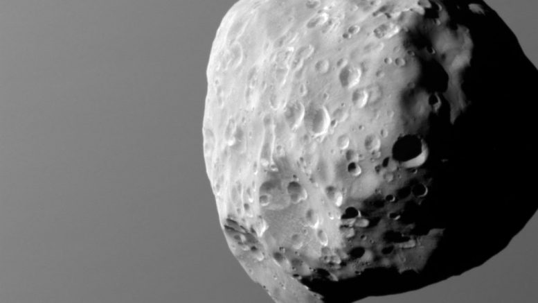 NASA's Cassini Spacecraft Zooms-In On Epimetheus