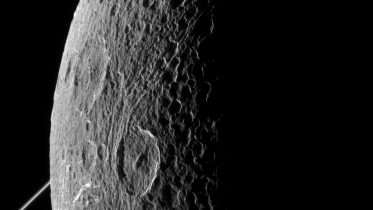 NASA's Cassini Spacecraft Views Dione for the Last Time