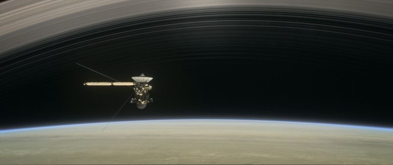 NASA's Cassini Spacecraft to Begin Final Five Orbits Around Saturn
