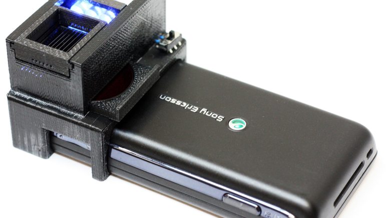 RDT-Reader Attachment Works With Cell Phone