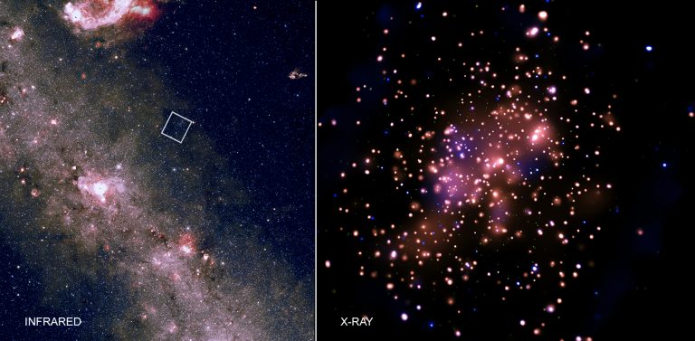 Chandra Identifies Sun-Like Stars in Stellar Cluster NGC 6231